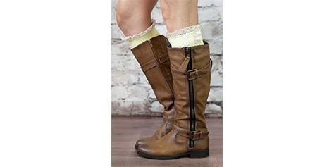 The Original Button Boot Socks With Lace