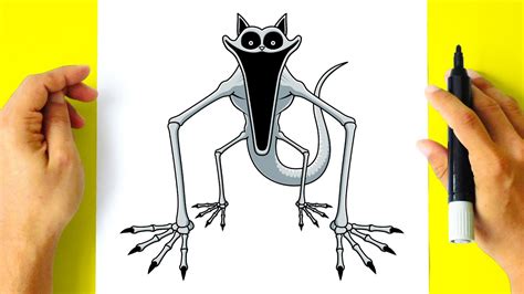 How To DRAW NIGHTMARE CATNAP Step By Step Poppy Playtime Chapter 3 Drawing Tutorial ViDoe