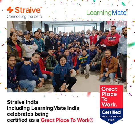 Straive On Linkedin Straive Connectingthedots Greatplacetowork Gptw Gptwcertified…