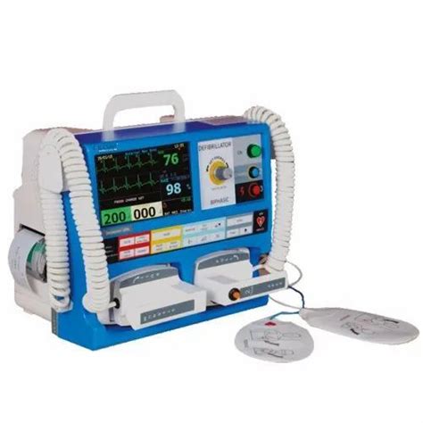 Electric Manual Biphasic Defibrillator At 120000 00 Inr In Darjiling Patel Surgicals