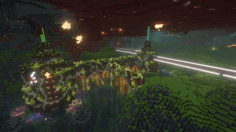 Minor Nether Terraforming Project In My Hardcore World Wip R Minecraftbuilds