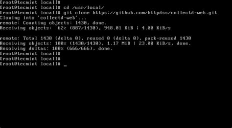 Installation Guide For Collectd And Collectd Web To Monitor Server