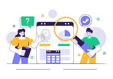 Machine Learning Vector Illustration Featuring Artificial Intelligence Jobs Scientists Working