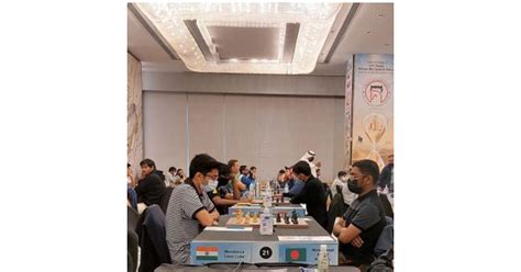 Abu Dhabi Chess Gm Zia Im Fahad Earn 2 Points Each After 4th Round