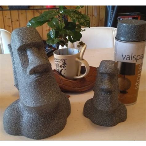 Miniature Moai Moai Stone Head Statue Shopee Malaysia
