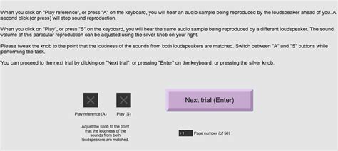 Graphical User Interface Gui Of The Listening Test Download Scientific Diagram