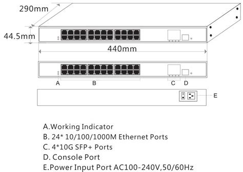 10g Uplink 28 Port L3 Managed Ethernet Fiber Switch Aggregation Core Switch