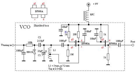 Vco Voltage Controlled Oscillator Basic Circuit Circuit Diagram