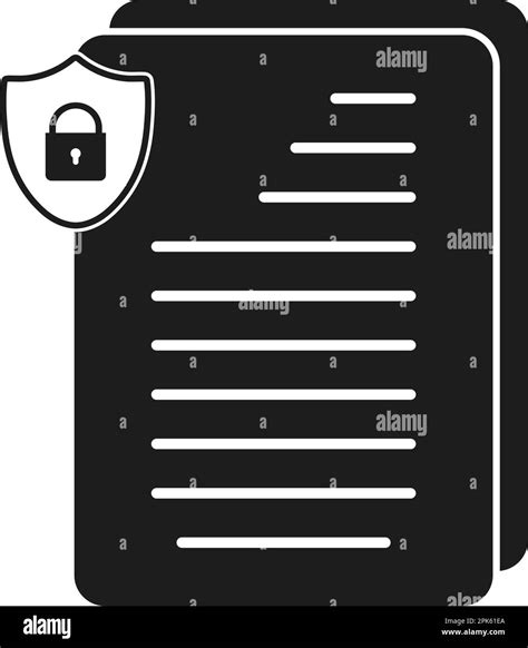 Data Protection Icon Flat Style Vector Eps Stock Vector Image And Art Alamy