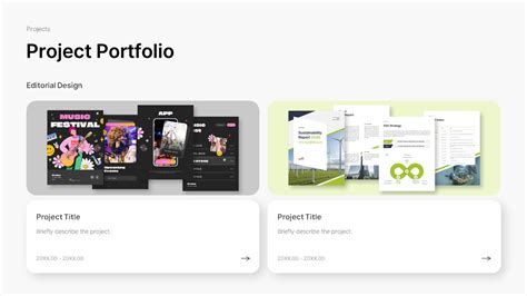 D Character Portfolio Google Slides Design