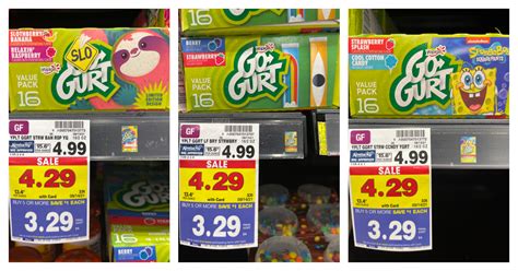 Yoplait Go Gurt Multipacks The 16 Ct Are Only 179 Each At Kroger