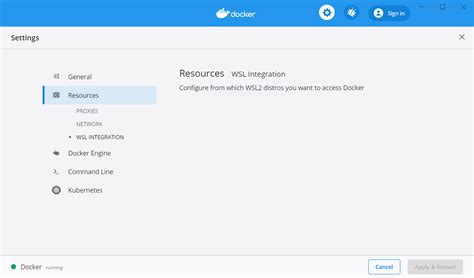 wsl2 integration menu doesn t showing the installed distros · issue