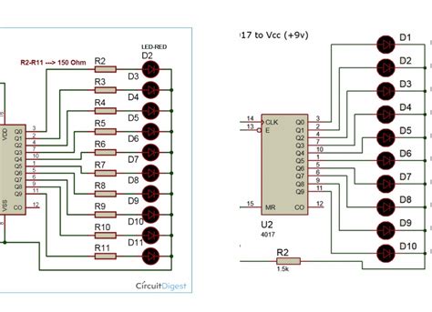 Can Multiple Leds Share A Single Resistor To Ground Or Does Each One Need Its Own Separate
