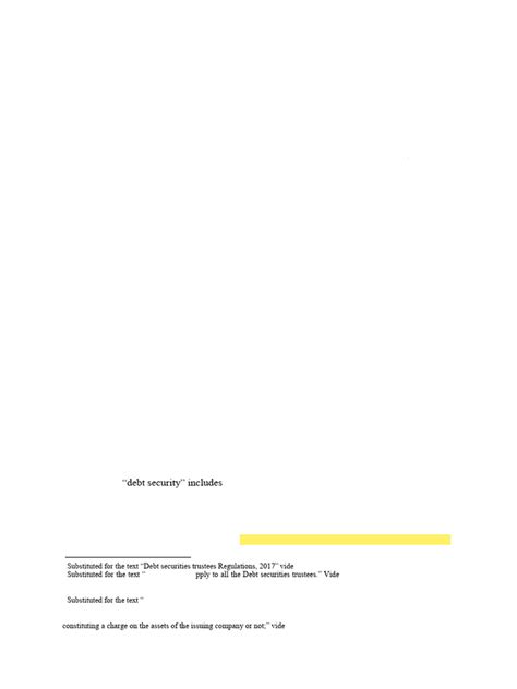 Structuring Of Debt Securities Regulations 2020 Pdf Securities Finance Debt