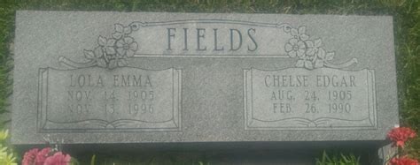 Lola E Fields Unknown 1996 Find A Grave Memorial