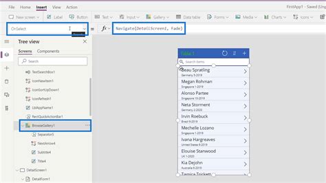 PowerApps Navigation Context Overview Master Data Skills AI