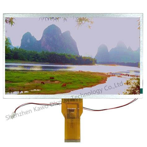 10 1′tft Lcd Display With Resolution 1024 600 For Industrial Control Equipment China Lcd And