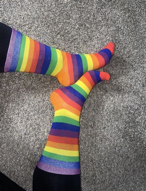 Rainbow Pride Socks R Usedsocksforsale