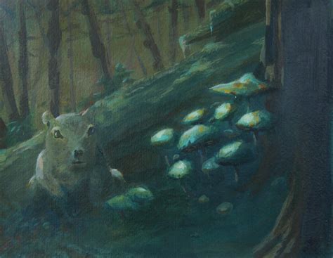 Forest Floor Painting By Robert Ruzicka Fine Art America