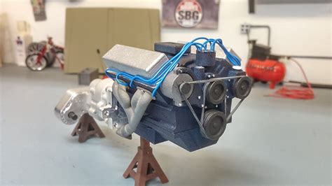 Finishing A 3d Printed V8 Motor At Gcm Racing Youtube
