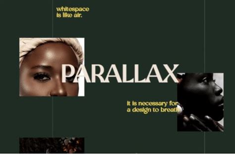 Parallax Effect Animation Webflow Templates