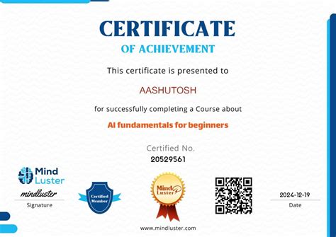 Aashutosh Rai On Linkedin Mind Luster Aashutosh Rai Ai Fundamentals For Beginners