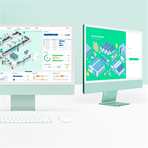 Factory Monitor 반응형 웹 디자인 웹 Ui·ux 포트폴리오 크몽