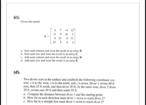 Solved Question 3 A A Create The Vector X Having 50