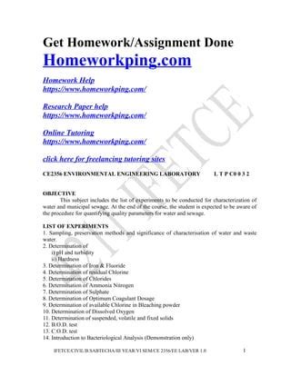 Ee Lab Manual PDF