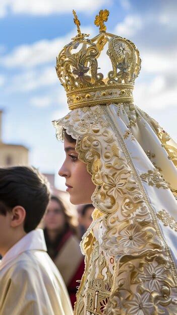 Premium Photo Celebrating Easter Processions That Unite Faith Tradition And Community