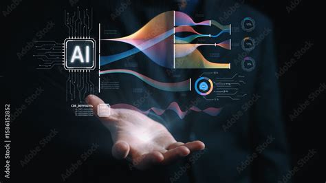 Ai Assistant Brain Processor With Llm Technology Big Data Machine