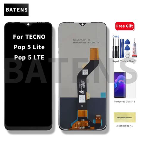 For Tecno Pop 5 Lte Pop 5 Lite BD4 BD4a BD4i LCD Display Screen Assembly Replacement Lazada PH