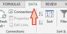 Data Tab In Microsoft Excel Data Tab In Microsoft Excel