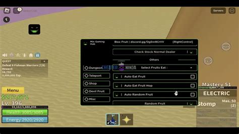 Min Hub Blox Fruits Script V5 0 Working On Mobile PC Cheater Ninja