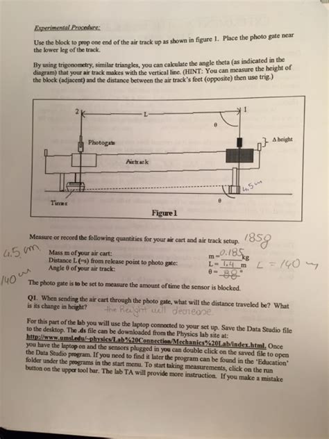 Solved I Need Help With The Questions Please Physics Lab Chegg