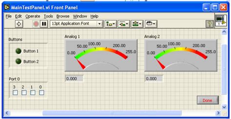 Graphically Display Data Using Labview And Usbxpress