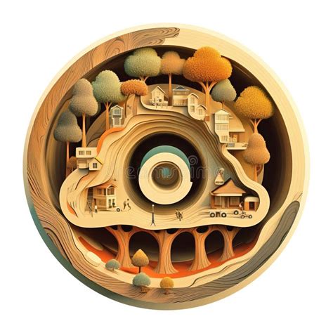 Tree Ring Infographic Stock Illustrations 168 Tree Ring Infographic