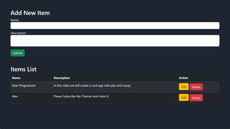 Asad Ali On Linkedin Html Css Php Mysql Js Bootstra Crud Web Webite