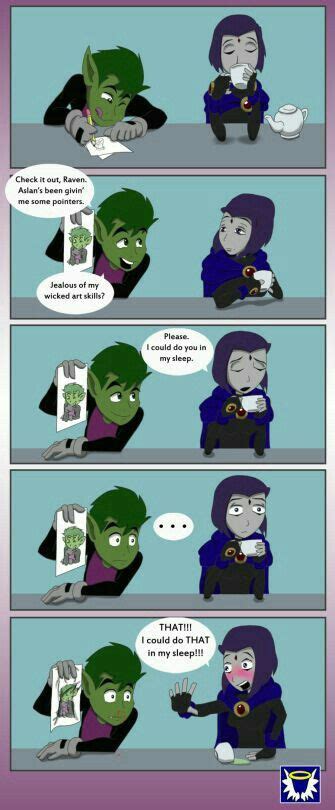 Teentitans Beast Boy X Raven Raven Teen Titans Teen Titans Fanart