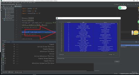 基于python和tensorflow的电影推荐系统 基于tensorflow的电影推荐系统 csdn博客