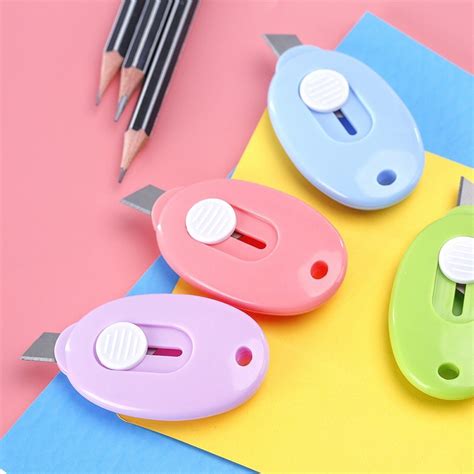 2pc Small Easy Carry Cutter Knife Blade Rm2 2ringgit Portable Mini Blade Cute Mini Knife Mini