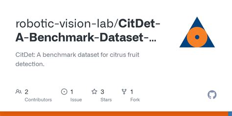 Issues Robotic Vision Lab Citdet A Benchmark Dataset For Citrus Fruit Detection Github