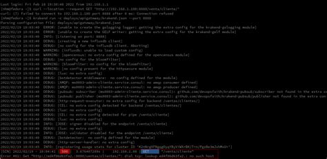 error dial tcp lookup xxxxx no such host