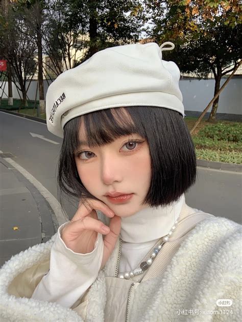 Ulzzang ֙⋆ 𔘓 Penteados Inspiração Cabelo Ideias De Cabelo