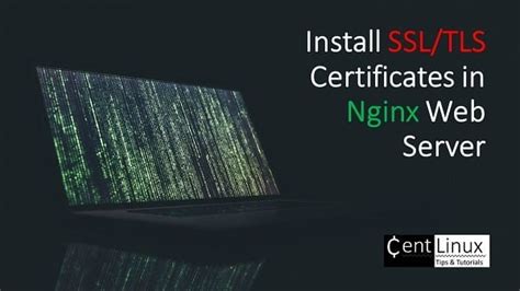 Add Nginx SSL Certificate In CentOS 8 CentLinux