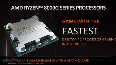 Amd Announces Ryzen 8000g Series Desktop Apus Select Models Feature