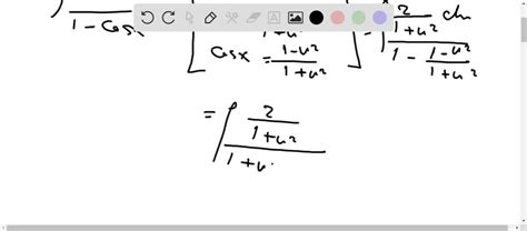 Solved A N Integrand With Trigonometric Functions In The Numerator And Denominator Can Often Be