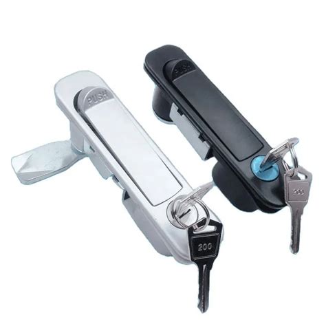 Haitan High Quality Ms Industrial Zinc Alloy Push Button Swing Handle Panel Lock Tuoxin