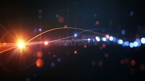 Line Chart Crossing Error Threshold Quantum Error Resilience In Cosmic Minimal Style Stock