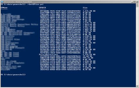 Retrieve Group Policy Size In Sysvol Folder With Powershell Anything